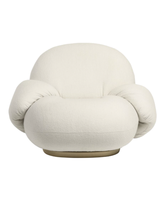 GUBI Pacha Lounge Chair with armrest N 2